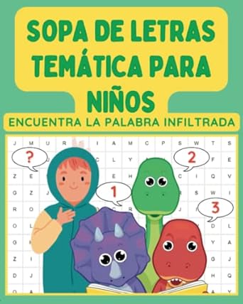 Sopa de letras temática para niños: Encuentra la Palabra Infiltrada ...