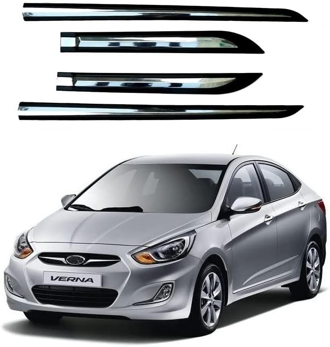 Car Half Chrome Side Beading/Side Cladding/Door Garnish/Door Protector ...