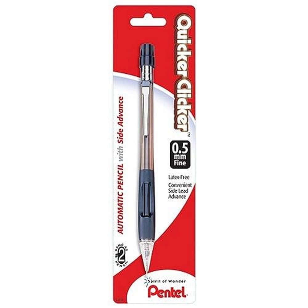 Amazon.com : PENPD345BPK6 - Pentel Quicker Clicker Automatic Pencil ...
