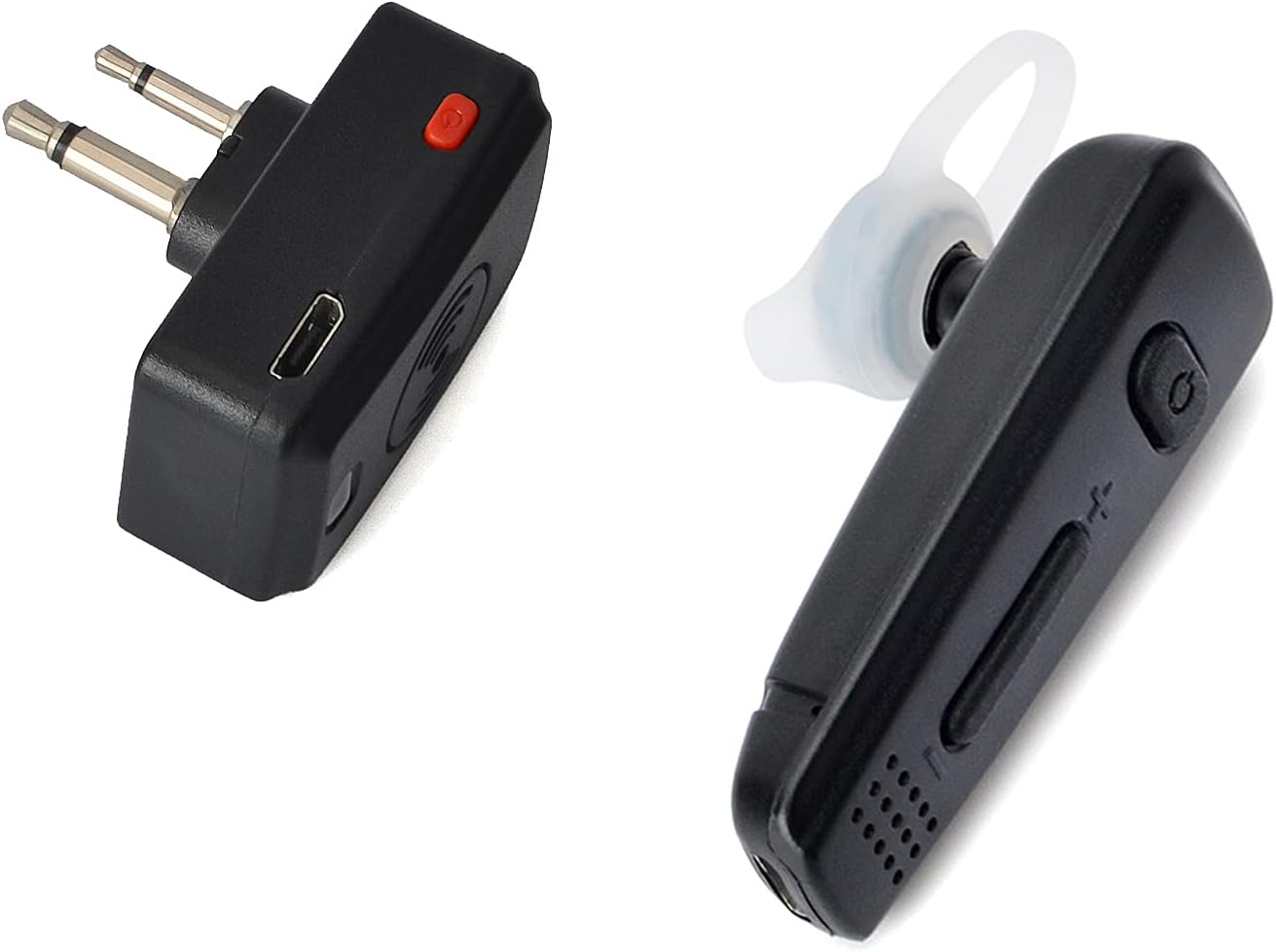 Amazon.com: HYS Bluetooth Earpiece Headset with PTT MIC for Motorola ...