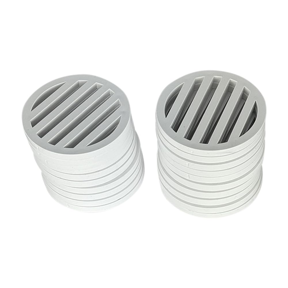 REVA POOL RV65120GX1 Heavy-Duty Plastic Drain Cover, 3-3/16" Diameter ...