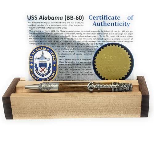 Amazon.com: USS ALABAMA (BB-60) Own a Piece of Naval History! Nautical ...