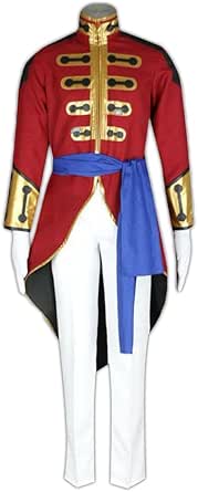 Amazon.com: Code Geass Cosplay Costume-Gilbert G.P Guilford XX-Small ...