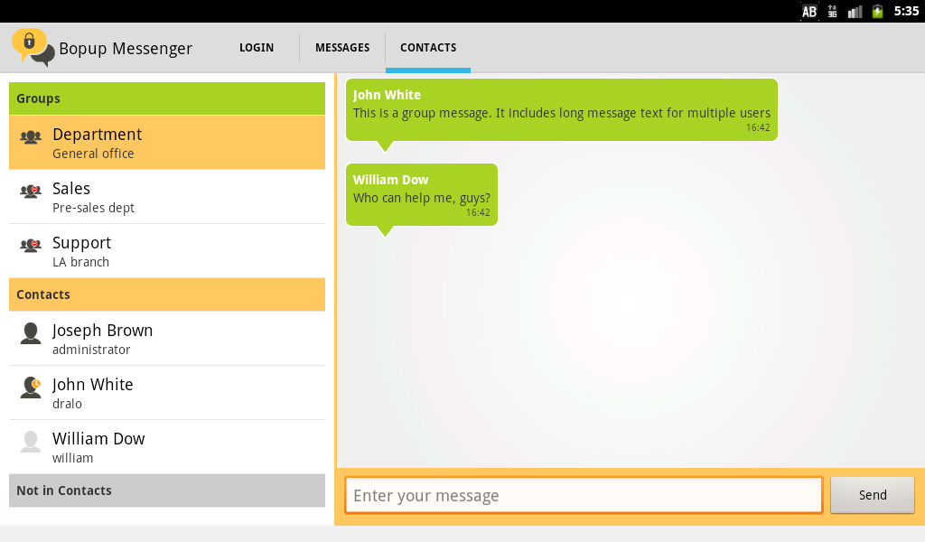 Bopup Messenger: Self-hosted, corporate and secure instant messenger ...