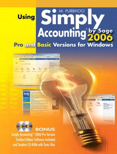 Using Simply Accounting by Sage 2006 Pro and Basic Versions for Windows ...