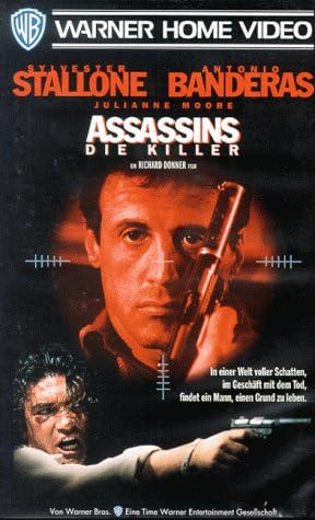 Amazon.com: Assassins [VHS] : Sylvester Stallone, Antonio Banderas ...