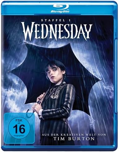 Wednesday: Staffel 01 [Blu-ray]: Amazon.co.uk: Ortega, Jenna, Myers ...