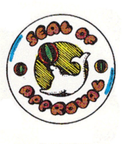 Center Enterprise D406"Seal of Approval" Stamp : Amazon.in: Toys & Games