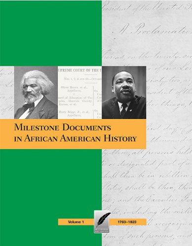 Milestone Documents in African American History: Exploring the ...
