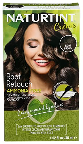 Snapklik.com : Light Brown Root Retouch Crème PPD-Free Permanent Hair ...