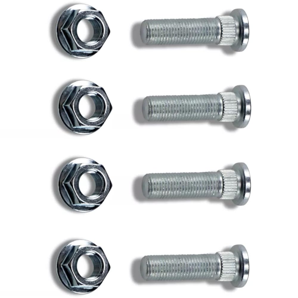 Amazon.com: Front Rear Wheel Stud and Nut Kit 85-1092 7518378 ...
