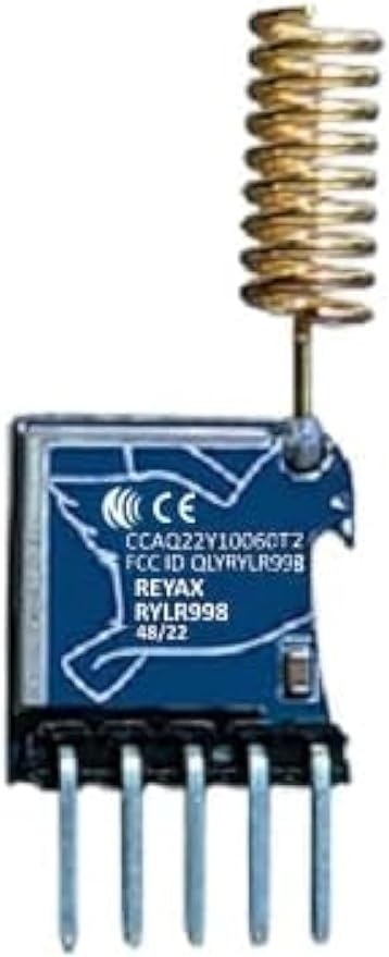 Amazon.com: REYAX RYLR998 UART Interface 868/915 MHz Lora Module with ...