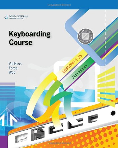 Keyboarding Course, Lessons 1-25 (Available Titles Keyboarding Pro ...