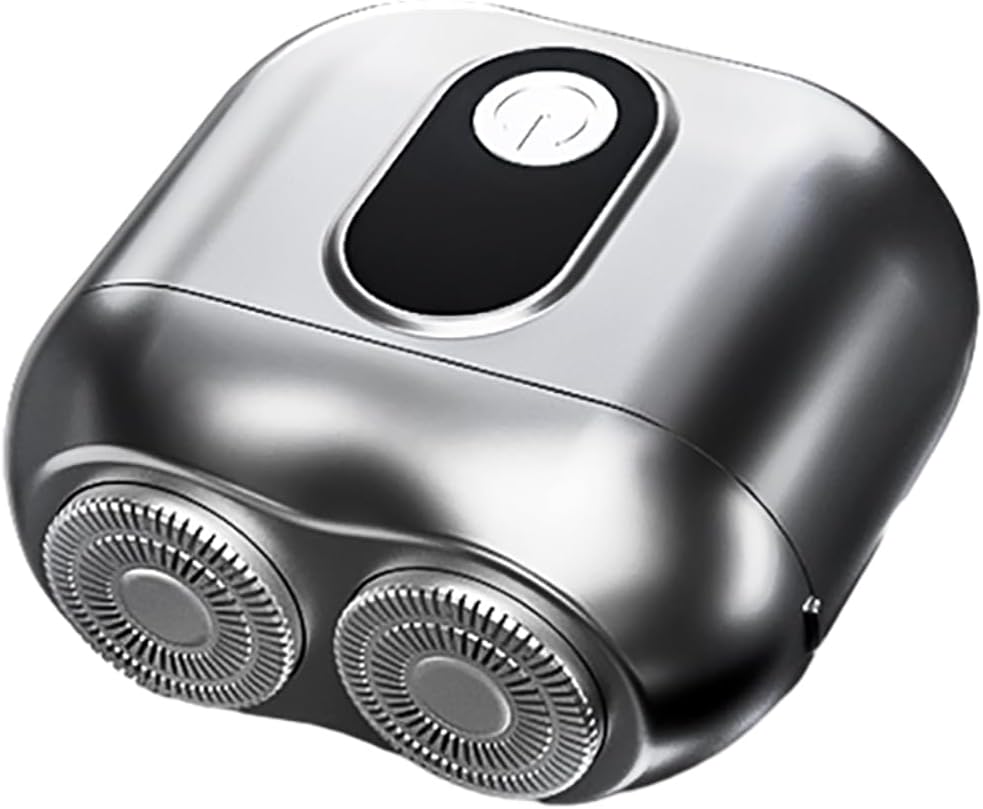 Amazon.com: BULIBIU Mini Electric Shaver, Portable Rotating Razor ABS ...