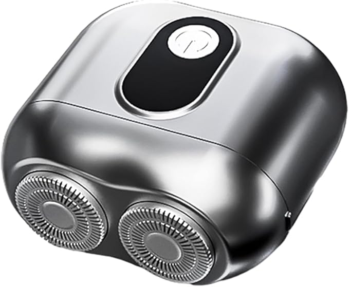 Amazon.com: BULIBIU Mini Electric Shaver, Portable Rotating Razor ABS ...