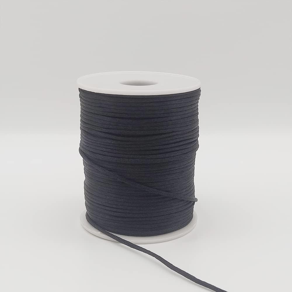 Amazon.com: 2 mm 330 Feet Satin Nylon Cord String for Jewelry Making ...