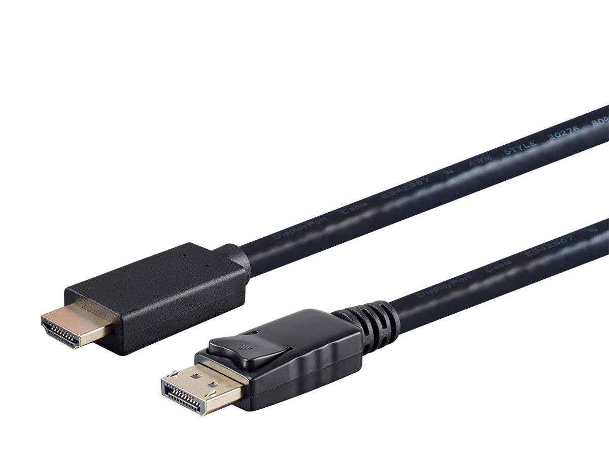 Amazon.com: Monoprice DisplayPort 1.1 to HDTV Cable, 4K@24Hz, 1080p ...