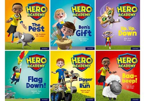 Amazon.com: Hero Academy: Oxford Level 4, Light Blue Book Band: Class ...