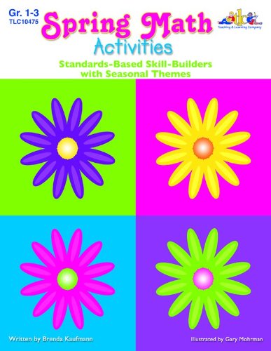 Amazon.com: Spring Math Activity Book: Standards-Based Skill-Builders ...