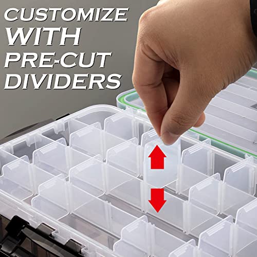 Snapklik.com : Ghosthorn Fishing Tackle Box, Waterproof 3700 Tackle ...