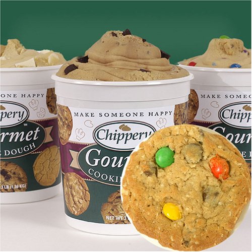 Amazon.com: Chippery Gourmet Bit of Everything Cookie Dough - Two, 3 lb ...
