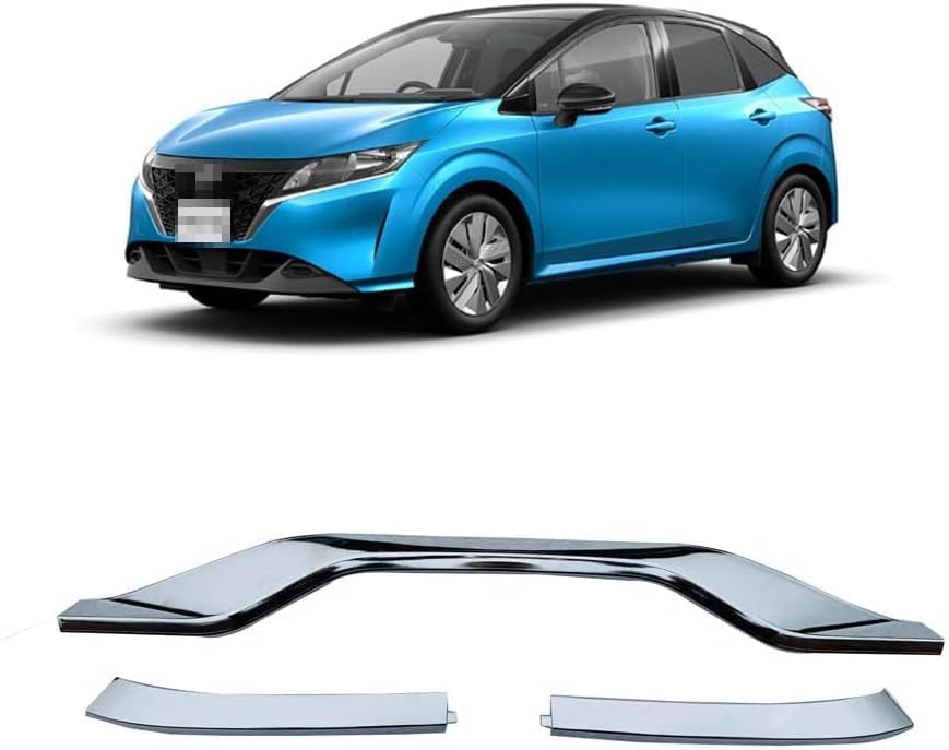 Amazon | 【Black Car】日産 新型 ノート e13 専用 外装 クロームメッキ リアバンパー アンダー ガーニッシュ For Nissan NOTE E-Power 専用 設計 ...