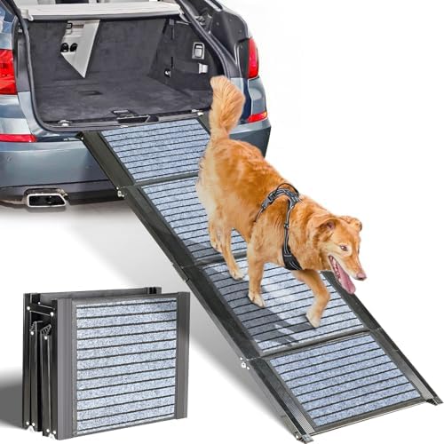 Amazon.com: Panther Armor Portable Folding Dog Ramp for Porch Steps, 15 ...