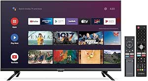 STRONG - Télévision HD 32" (80 cm) SRT32HD5553 - TV Connectée sous Android TV - Triple Tuner - 3 ...