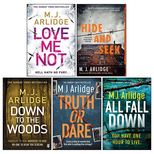 A Helen Grace Thriller Series (6-10) Collection 5 Books Set By M. J ...