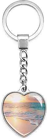 Amazon.com: Hqiyaols Keychain Philippines Friday Beach Boracay Keychain ...