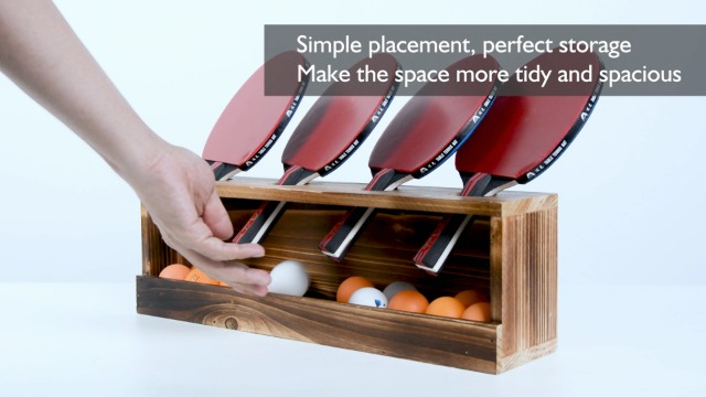 Watch Ping Pong Storage Rack- Wall Mount/Tabletop on Amazon Live
