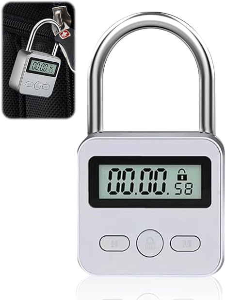 LYTGTOP Digitale Zeitschloss, Time Lock mit LCD-Display, Küchensafe ...