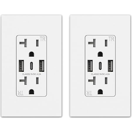 Feit Electric Wall Outlets With 2 USB Ports - Amazon.com