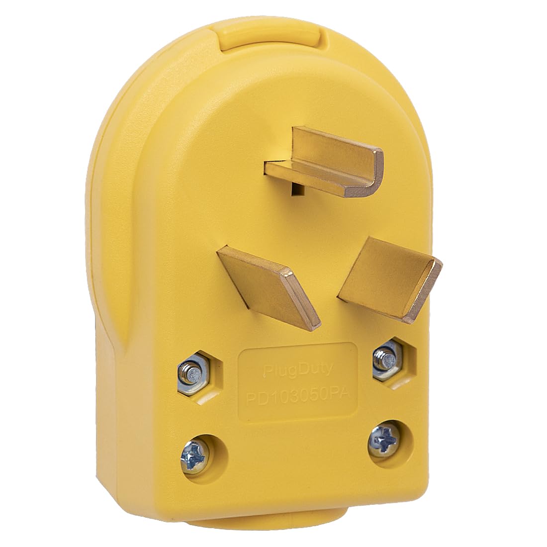 Nema 10-30P Plug 30 Amp 125/250 Volt Angle Plug, 3 Pole 3 Wire ...