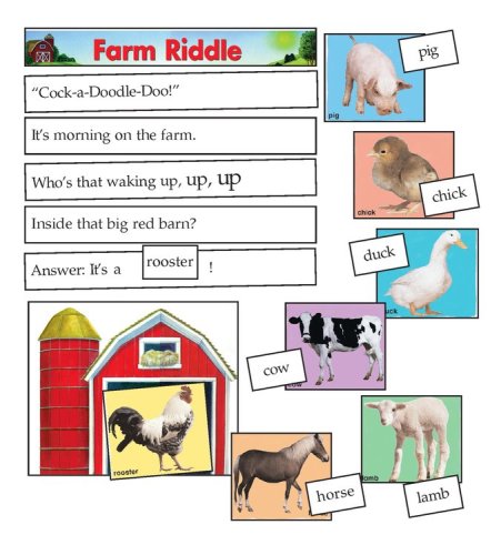 Scholastic Interactive Pocket Charts: Farm Animals: Scholastic Inc ...