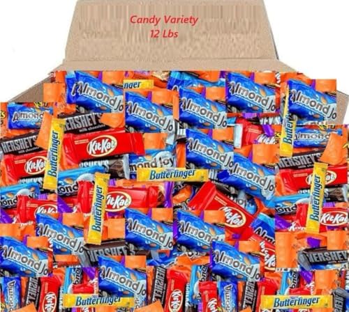 Amazon.com: Chocolate Candy Variety pack -12 Lbs - Individually Wrapped ...