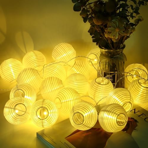 Kesoto 30 LED Lantern String Lights Decorative Christmas Lights ...