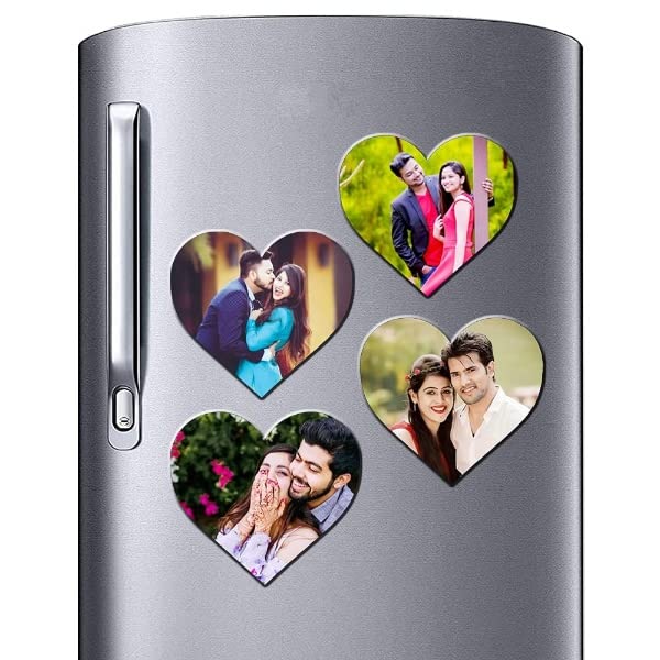 Buy Personalized Photo Fridge Magnet (3x3 inch) -Set of 4 Online at Low ...