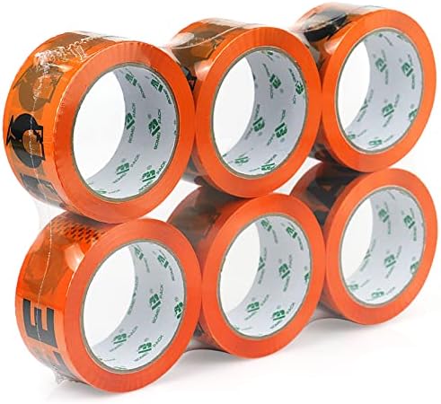 BOMEI PACK Fragile Tape Carton Box Packing Tape for Handle with Care ...