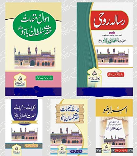 Amazon.com: Hazrat Sultan Bhaoo (5 Books): Prof. Saeed Ahmad Hamdani: Books