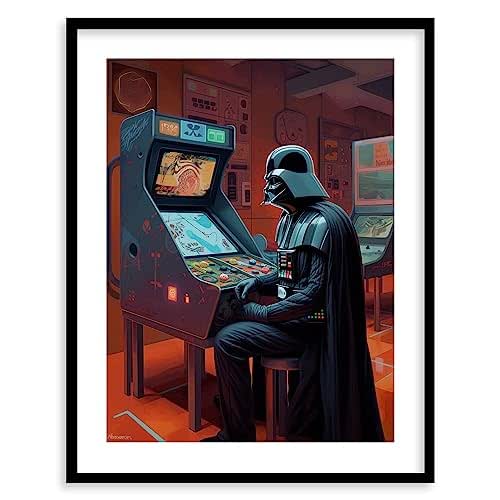 Amazon.com: Star Wars Arcade Art Prints - Premium Giclee Fine Art Print ...