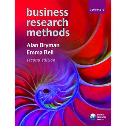 By Alan Bryman Business Research Methods (2nd Edition): Amazon.co.uk ...