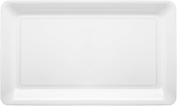 Amazon.com | Party Essentials Heavy Duty Hard Plastic 12 x 18-Inch ...