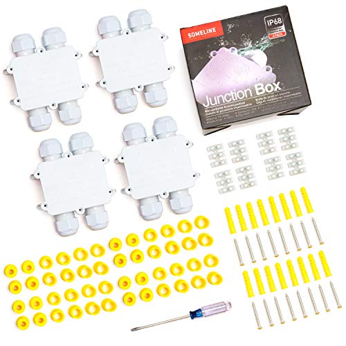 Outdoor Cable Connector Waterproof Junction Box Electrical IP68 ...