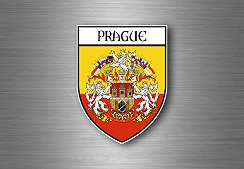 Aufkleber sticker autoaufkleber wappen schild flagge praha prag ...
