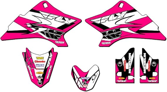 Amazon.com: 2006-2025 TTR 50 13 FLY Pink Senge Graphics Base Kit ...