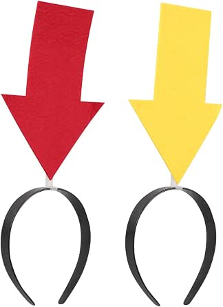 Amazon.com: Amosfun 2pcs Arrow Headband Party Headbands Photo Prop ...