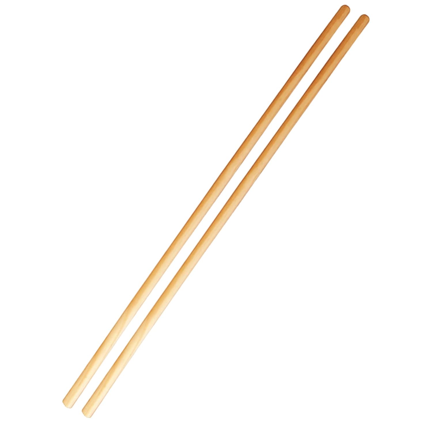 EDS Wooden Broom Handle Stick 4ft (48 inches) Long x 1/8" (28/29mm ...