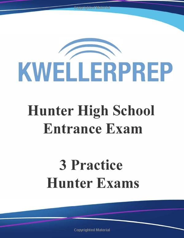 Amazon.com: HUNTER HIGH SCHOOL ENTRANCE EXAM: 3 PRACTICE HUNTER EXAMS ...