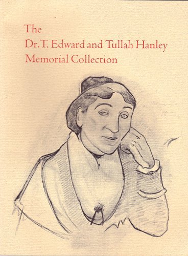 The Dr. T. Edwards and Tullah Hanley Memorial Collection: Editors ...